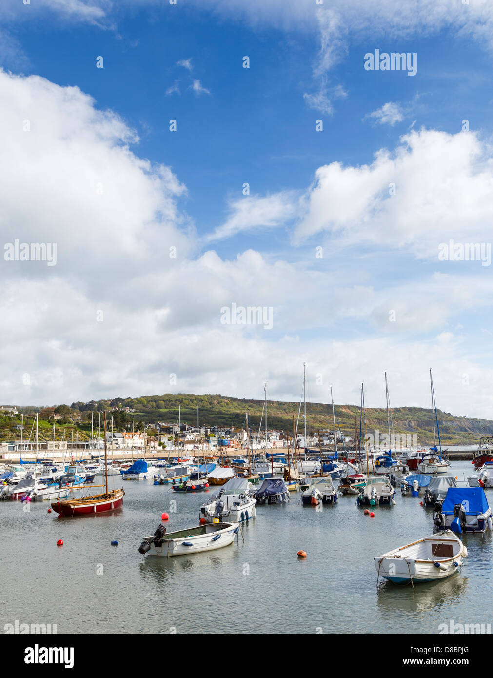The harbour at Lyme Regis Devon, England Stock Photo - Alamy