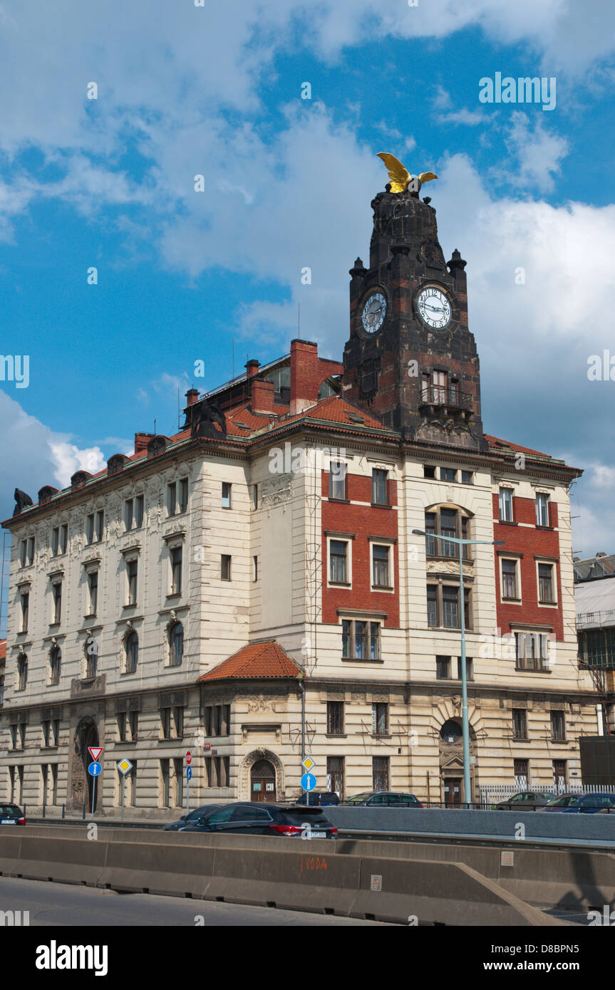 Praha Hlavni Nadrazi the main railway station (1909) by Josef Fanta new ...