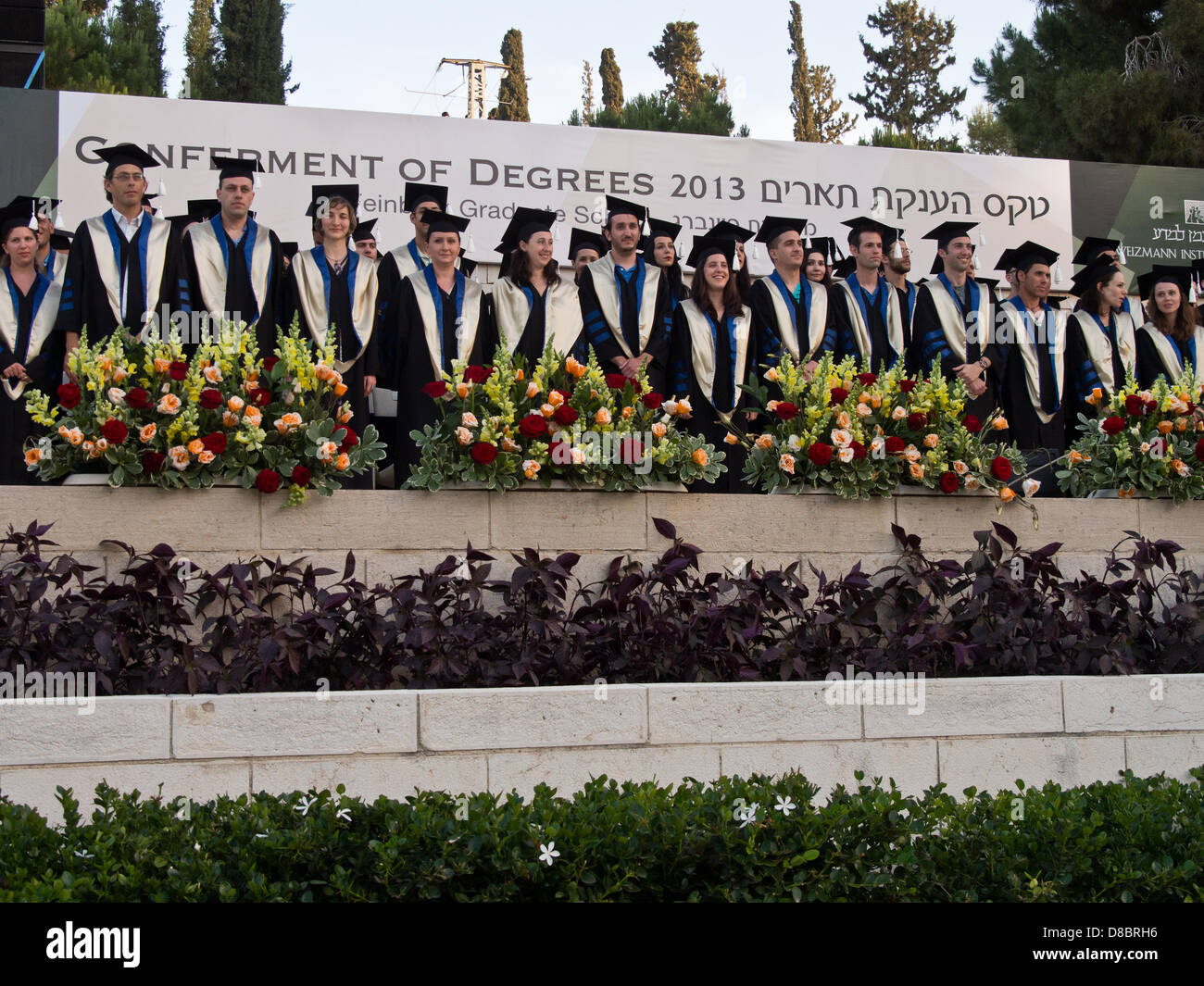Rehovot, Israel. 23-May-2013. Masters and PhD students take part in the ...