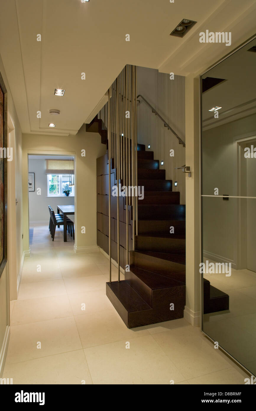 staircase and hall Stock Photo - Alamy