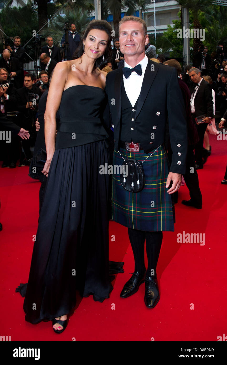 David coulthard and wife hi-res stock photography and images - Alamy