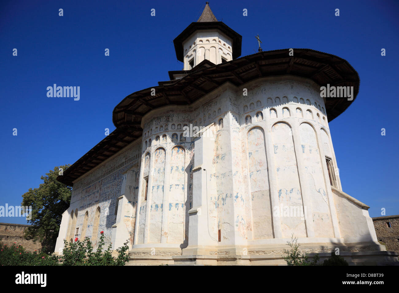 Probota, Romania, The monastery is located in Probota, near the town ...