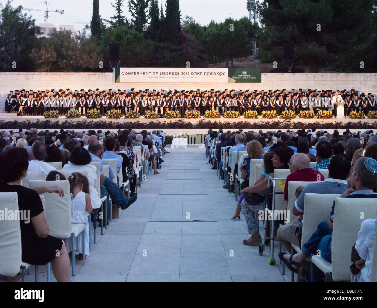Rehovot, Israel. 23-May-2013. Masters and PhD students take part in the ...