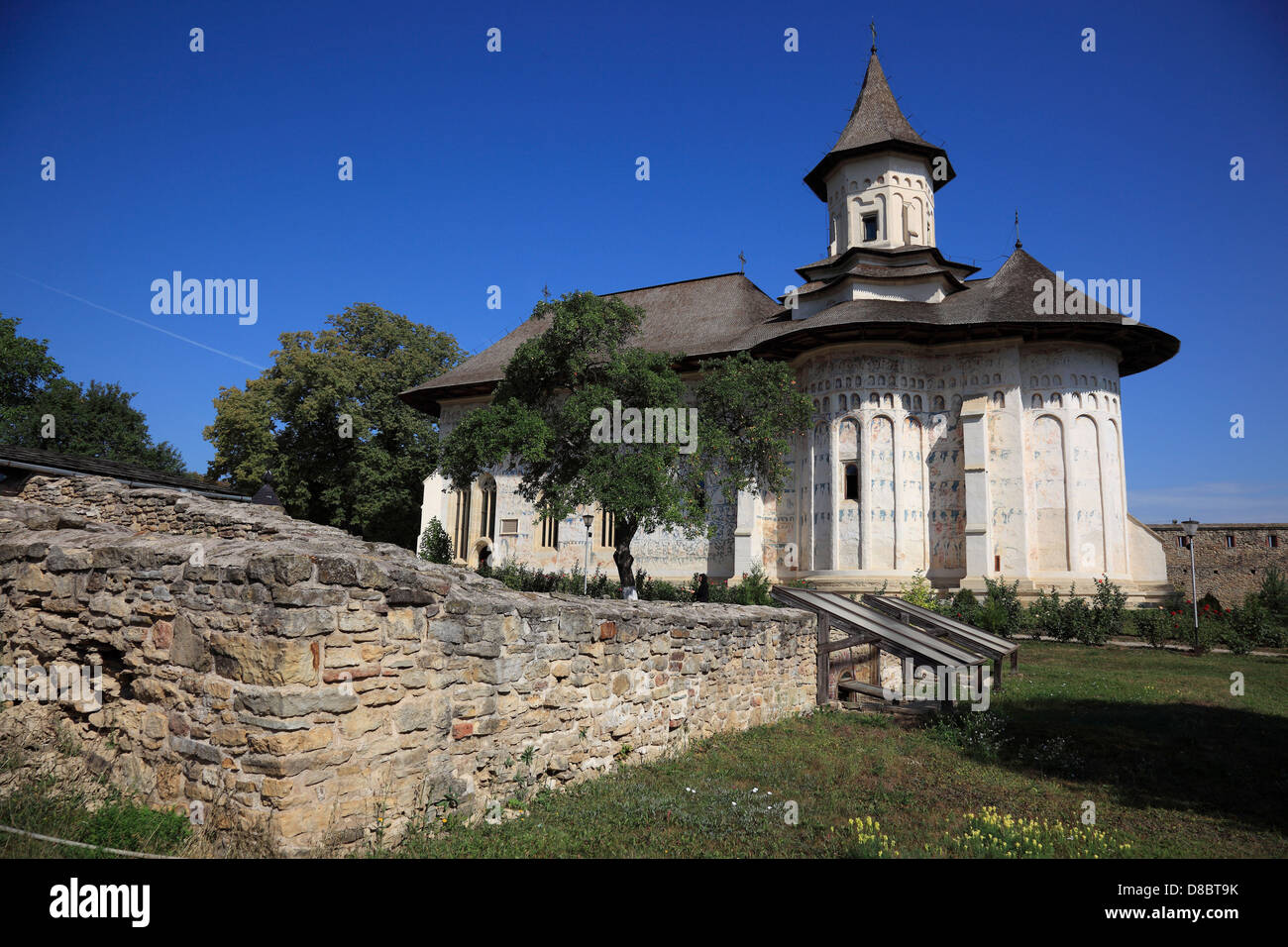 Probota, Romania, The monastery is located in Probota, near the town ...