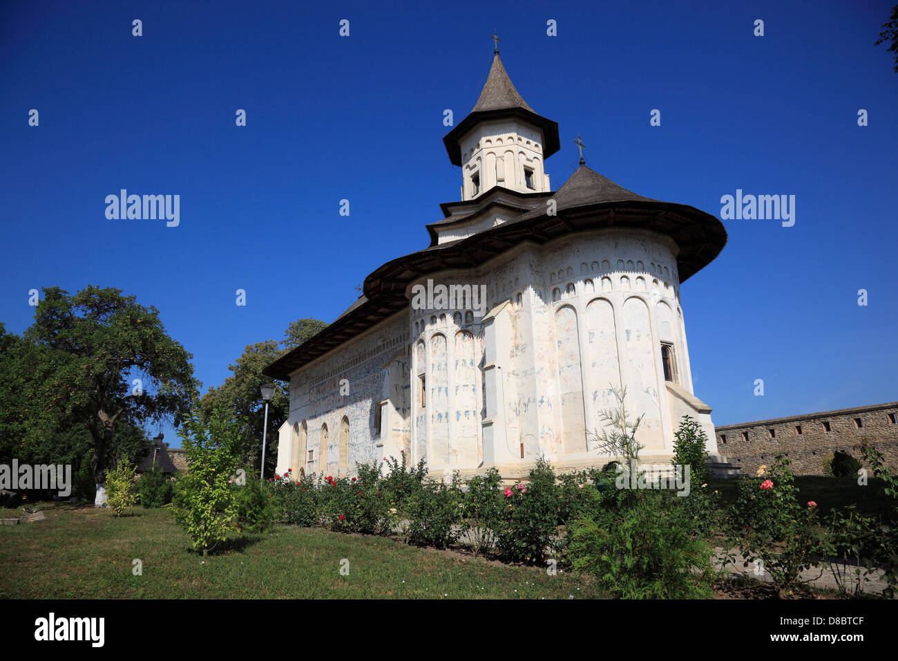 Probota, Romania, The monastery is located in Probota, near the town ...