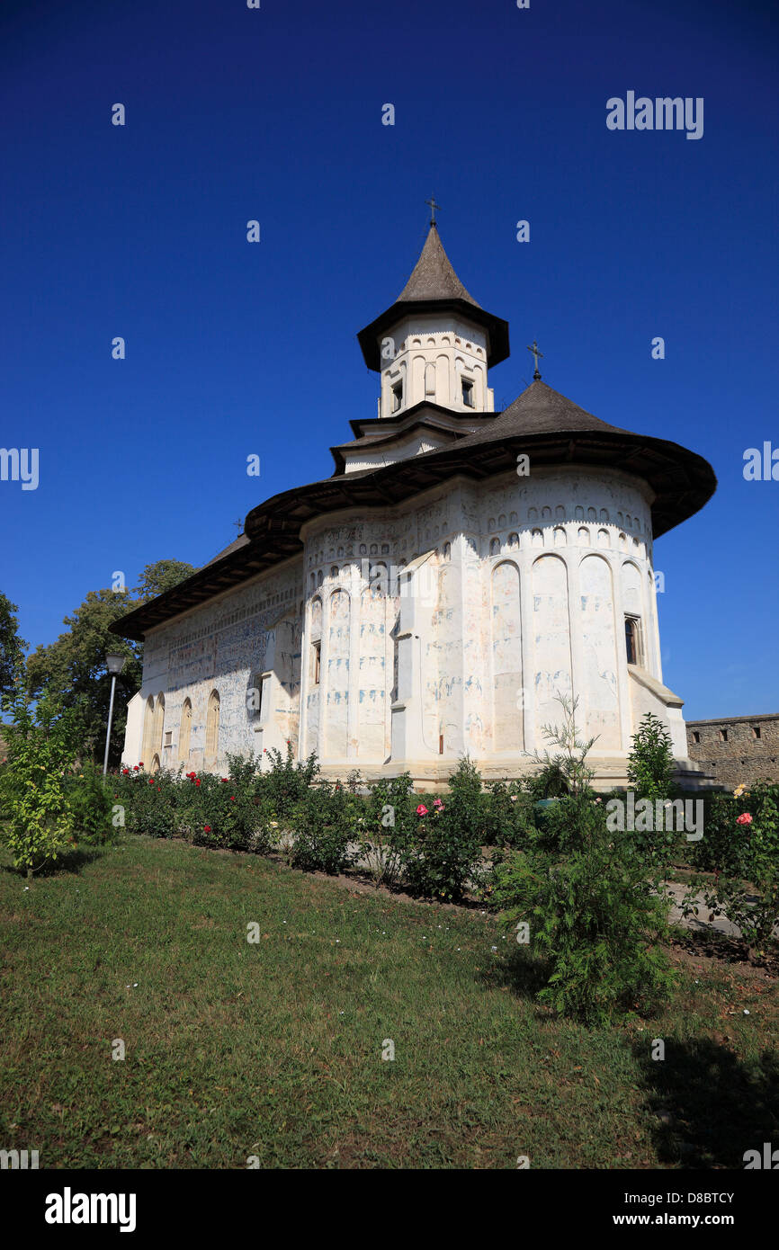 Probota, Romania, The monastery is located in Probota, near the town ...