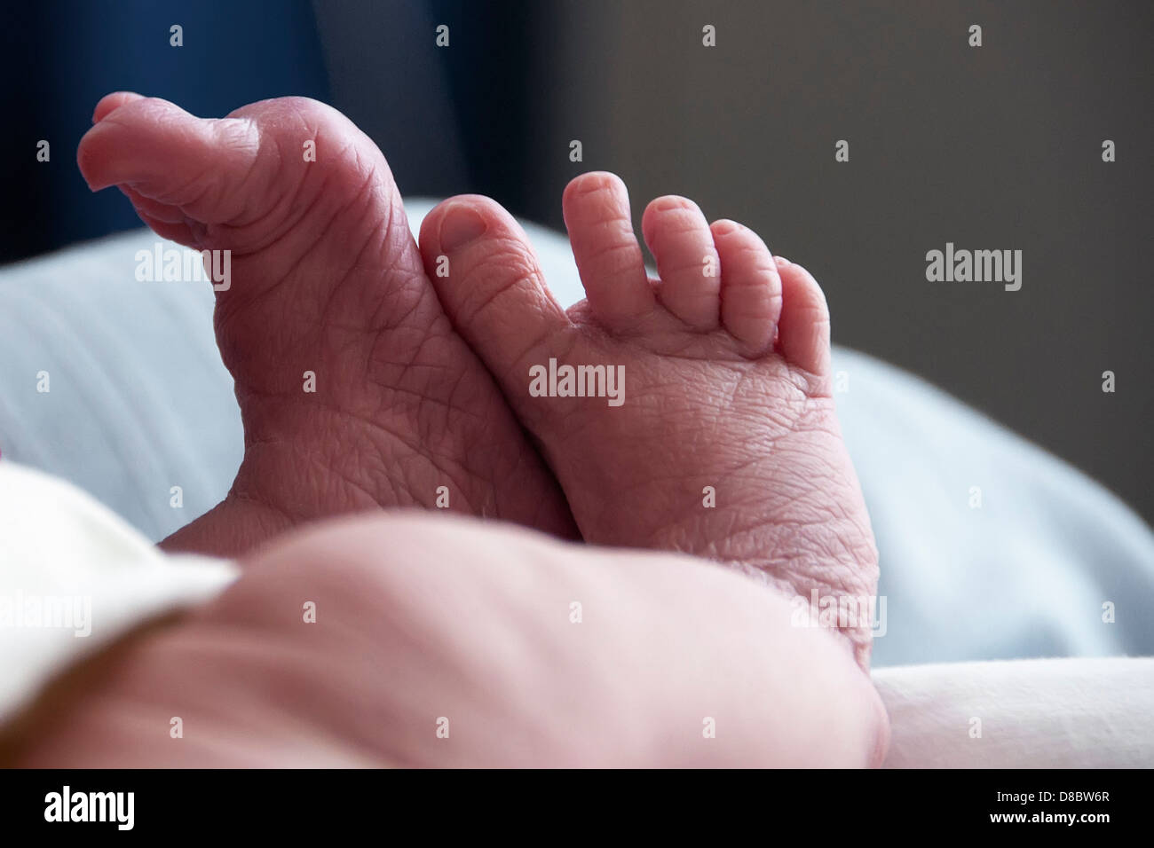 Wrinkled feet hi-res stock photography and images - Alamy