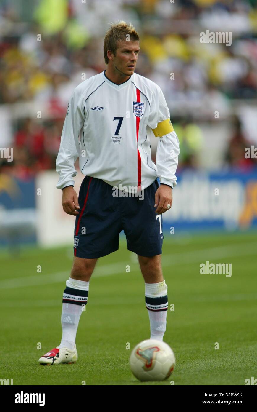 David beckham, 2002 world cup hi-res stock photography and images - Alamy