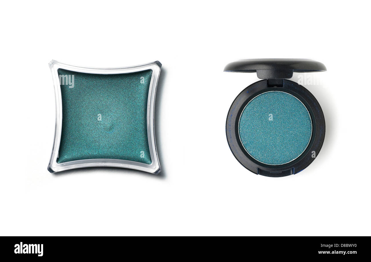 eyeshadow/liner pot cut out onto a white background Stock Photo - Alamy