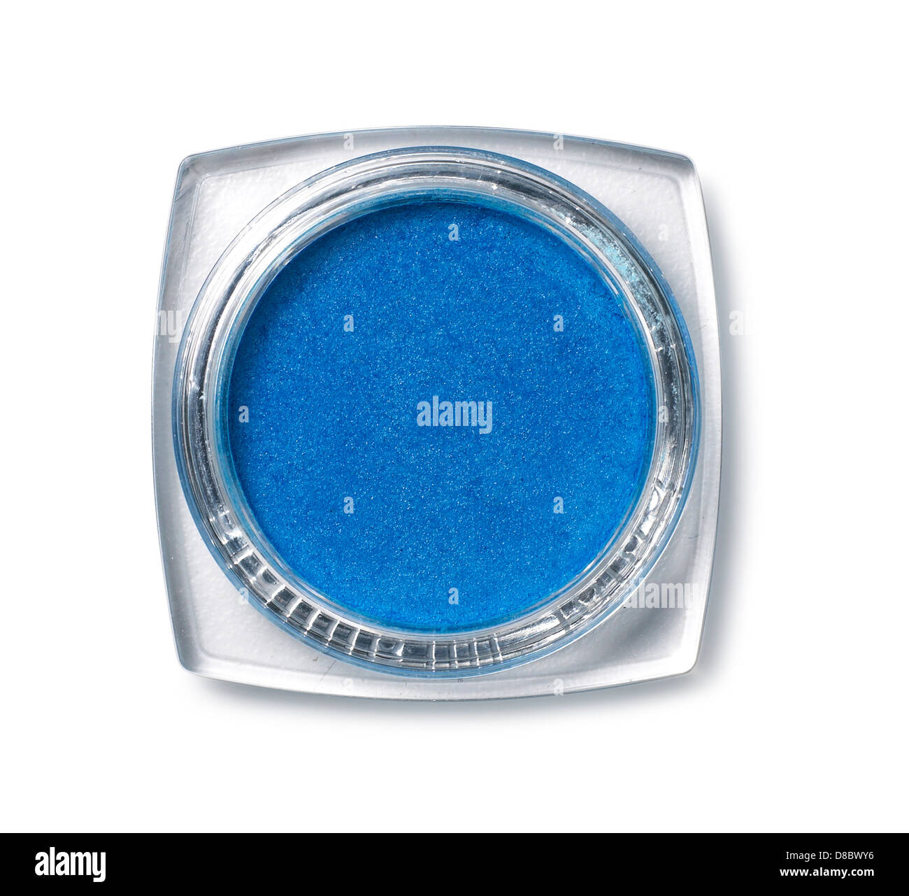 eyeshadow/liner pot cut out onto a white background Stock Photo - Alamy