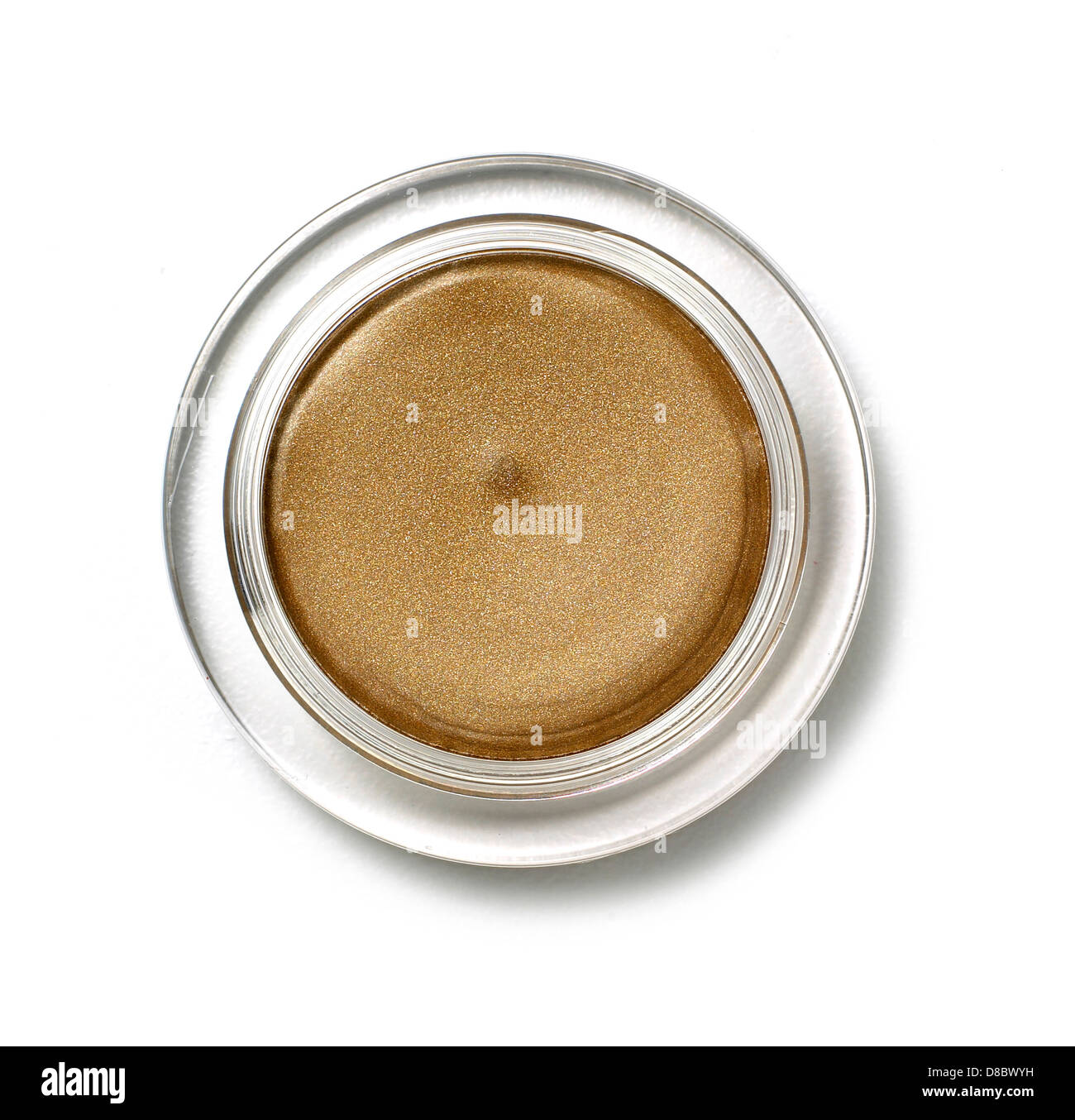 eyeshadow/liner pot cut out onto a white background Stock Photo - Alamy