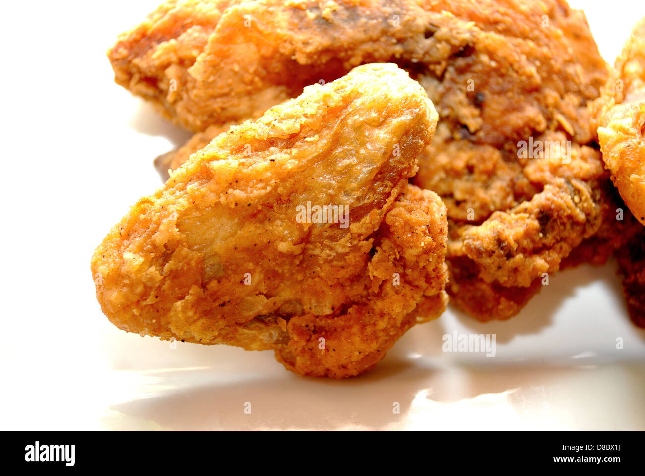 Crispy Fried Chicken Pieces Stock Photo - Alamy