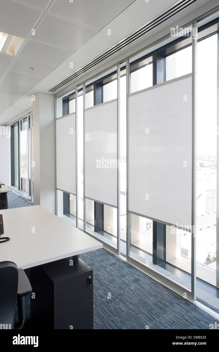 office interior writing board Stock Photo - Alamy