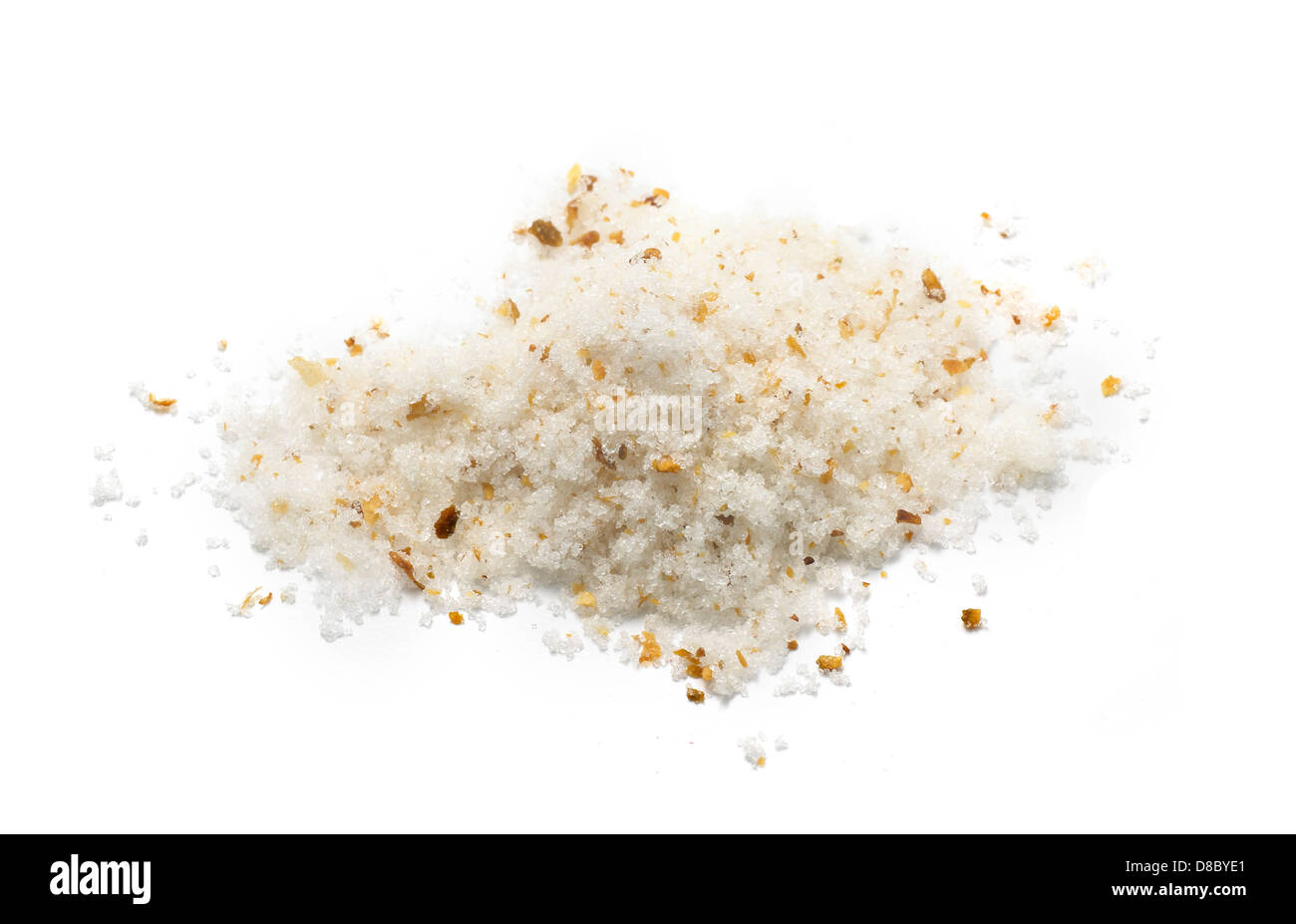 pile of bath/beauty salt cut out onto a white background Stock Photo ...
