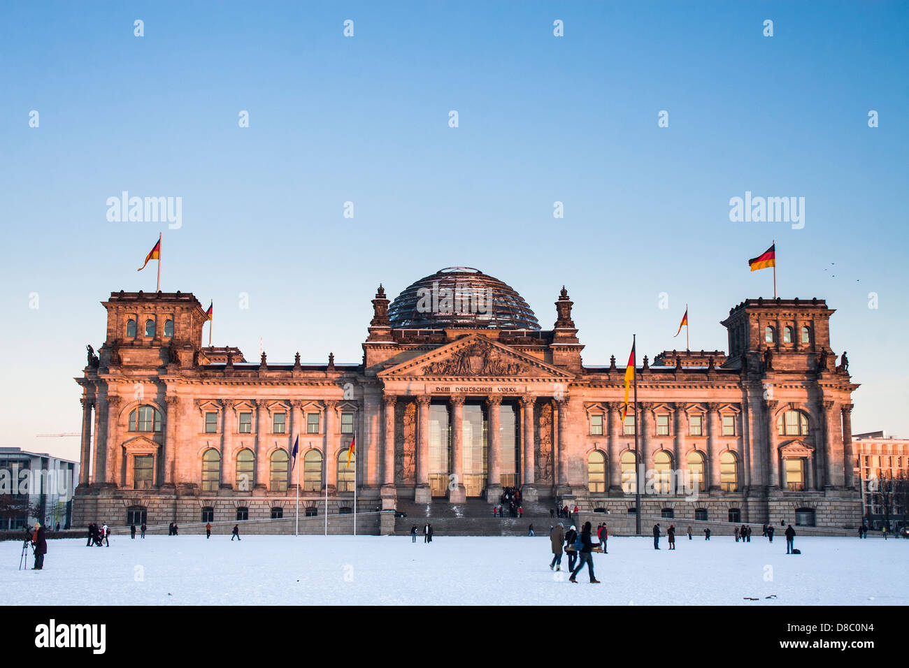 Reichstag, house of German Parliament Stock Photo - Alamy
