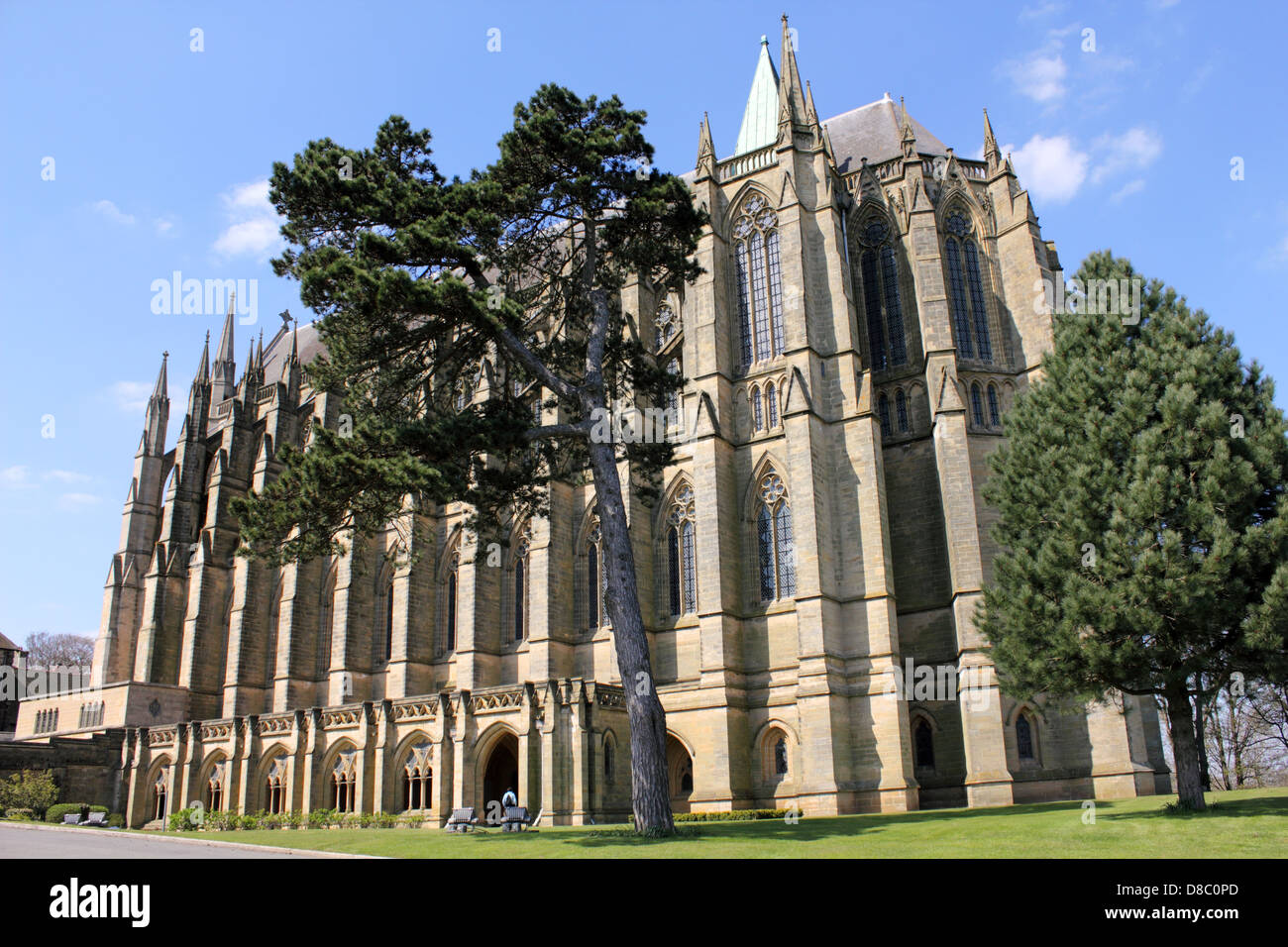 Lancing College Chapel, West Sussex, England, UK Stock Photo - Alamy