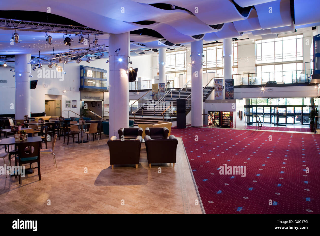 Foyer Fairfield Halls Croydon London Stock Photo - Alamy