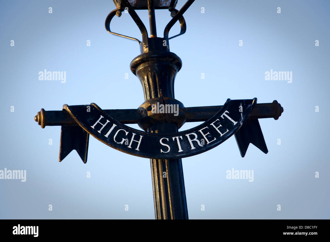 Cast iron street sign hi-res stock photography and images - Alamy