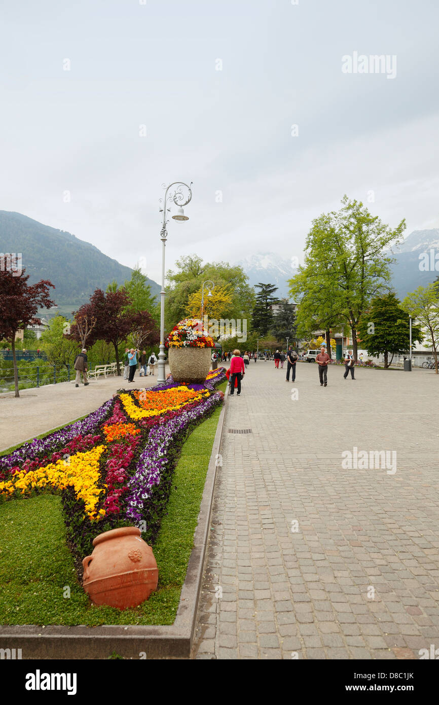 Urban garden of merano town hi-res stock photography and images - Alamy