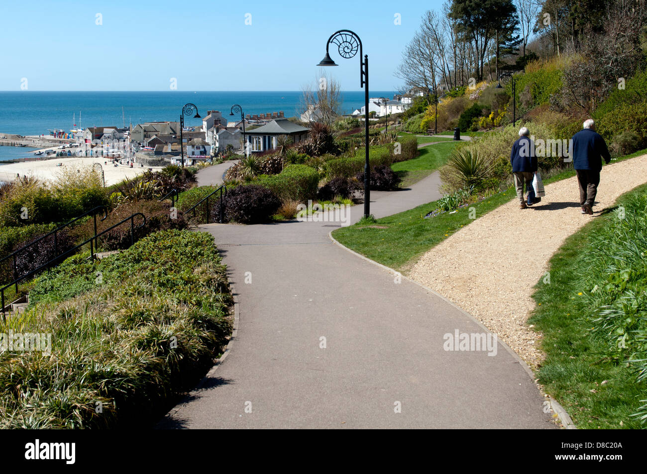 Langmore Gardens, Lyme Regis, Dorset, England, UK Stock Photo - Alamy