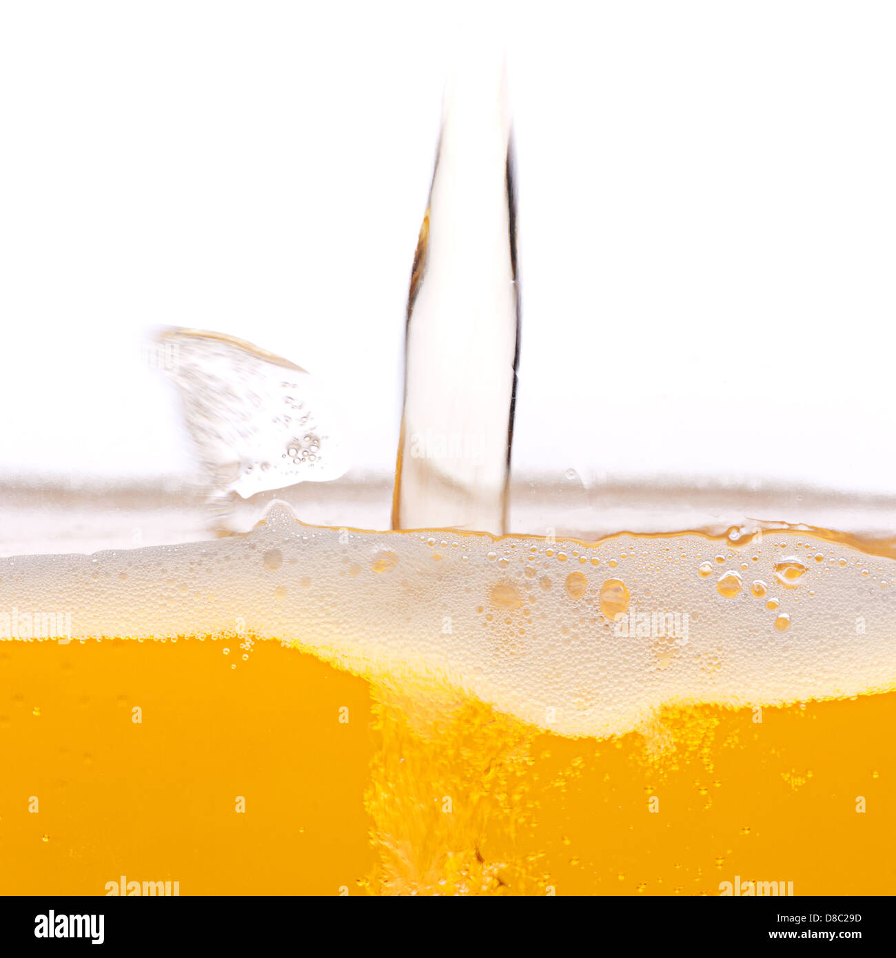 Bubbles of beer Stock Photo - Alamy