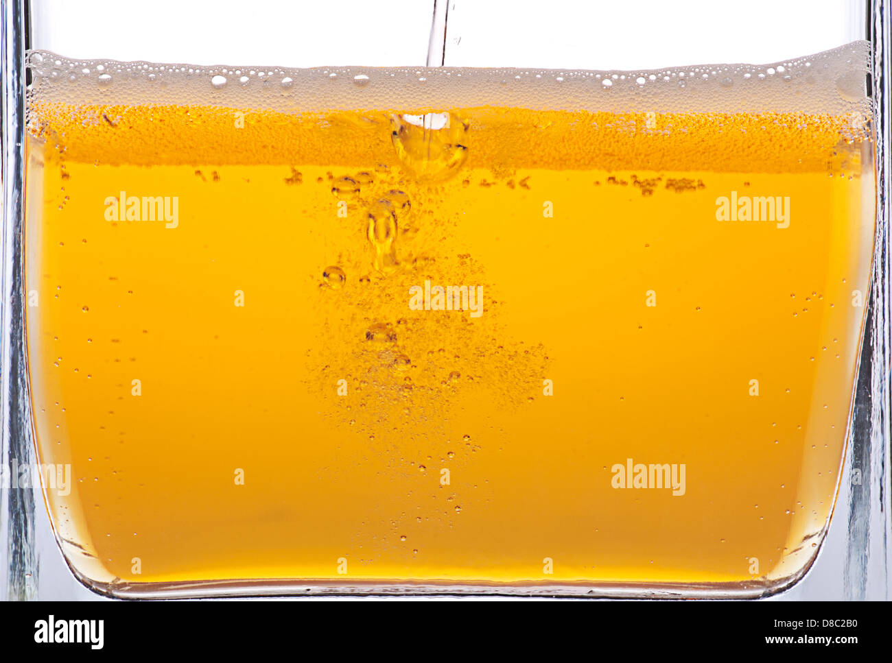 Bubbles of beer Stock Photo - Alamy