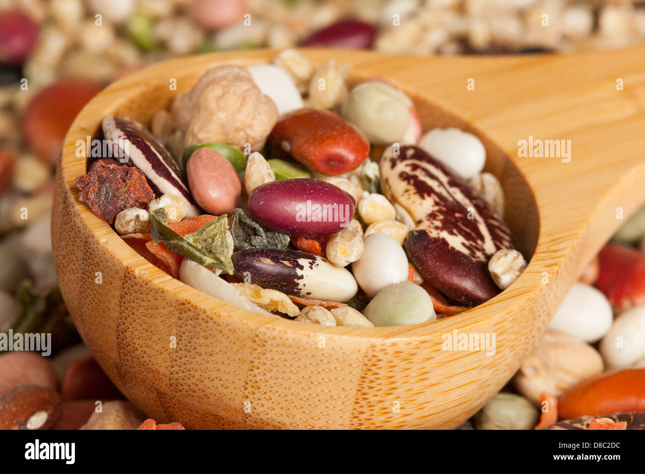 Group of Assorted Dry Beans and Vegetables Stock Photo - Alamy
