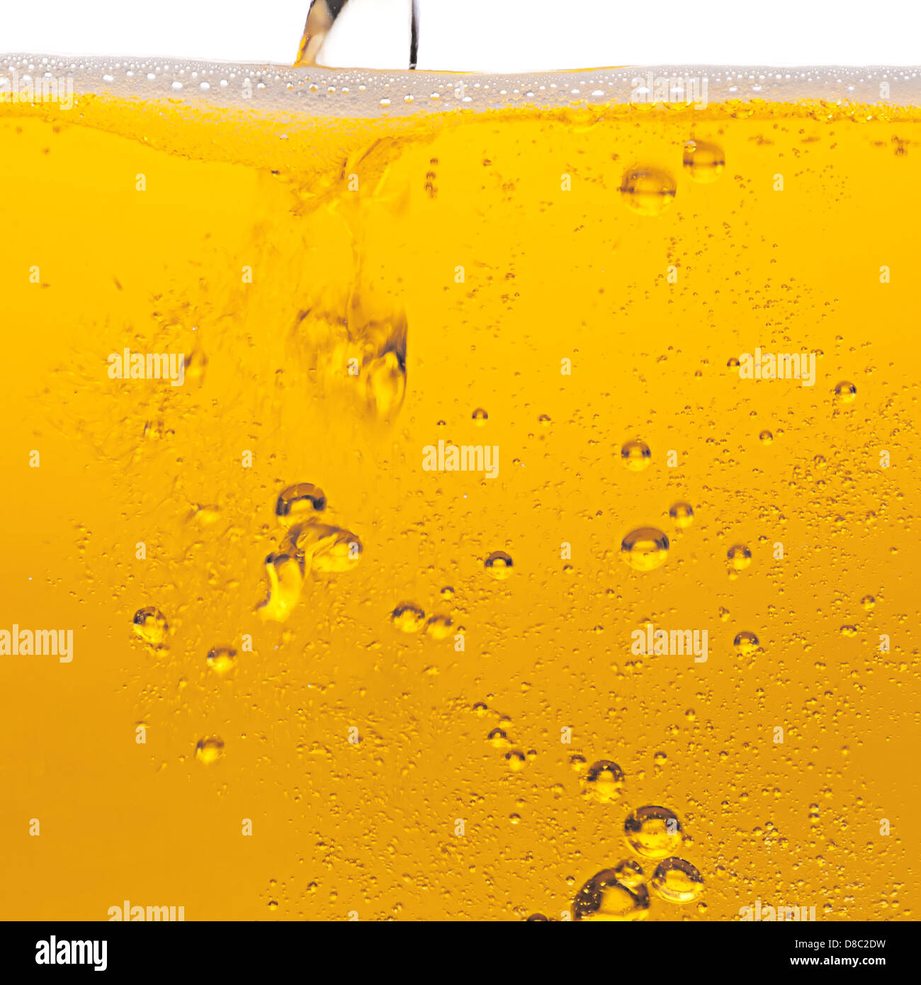 Bubbles of beer Stock Photo - Alamy