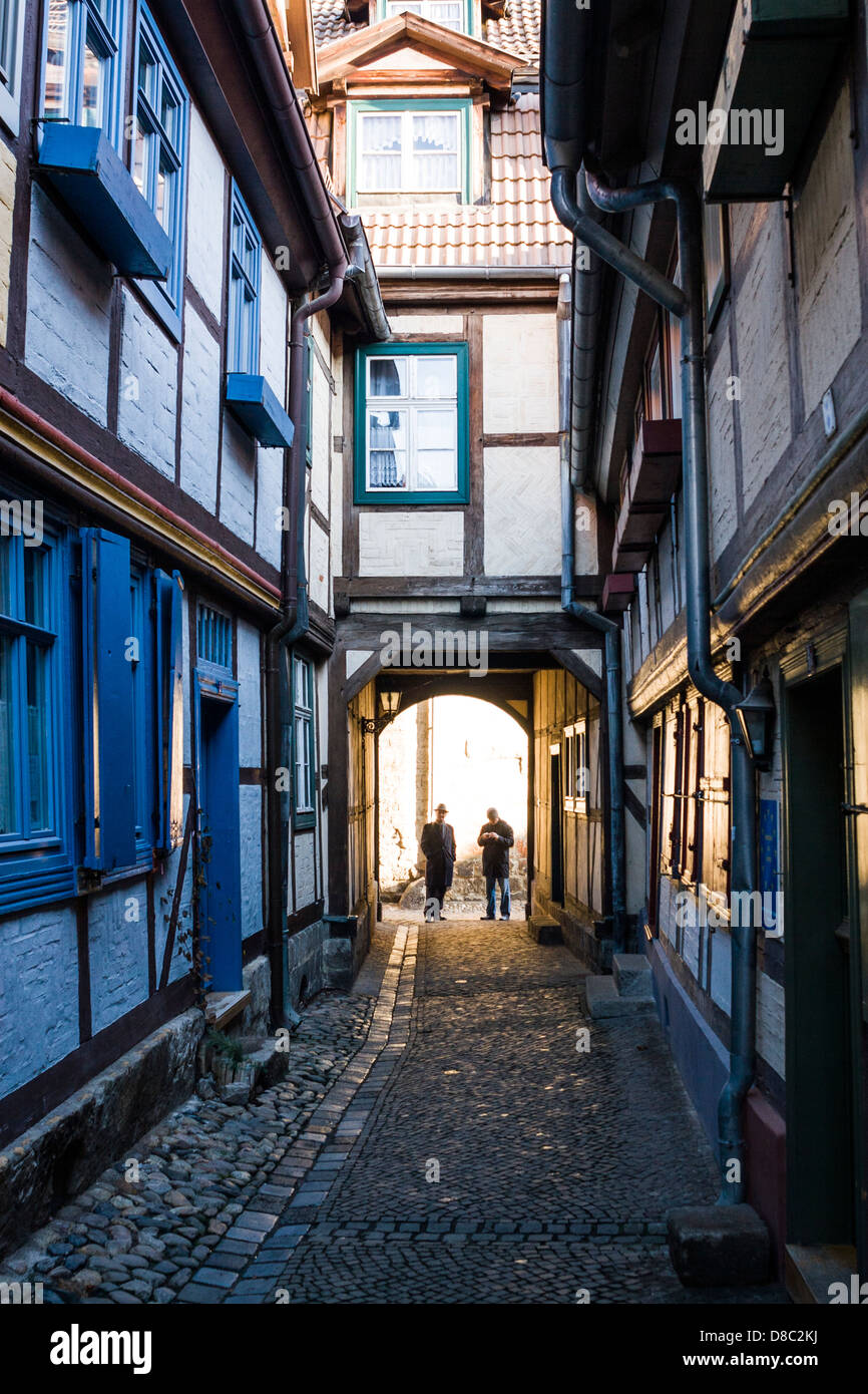 German alley hi-res stock photography and images - Alamy