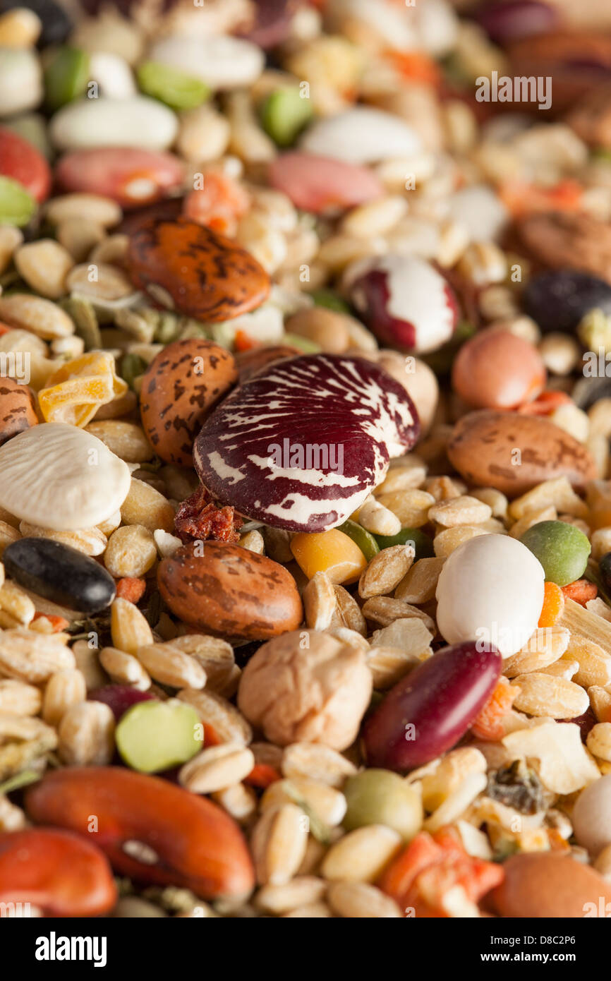 Group of Assorted Dry Beans and Vegetables Stock Photo - Alamy