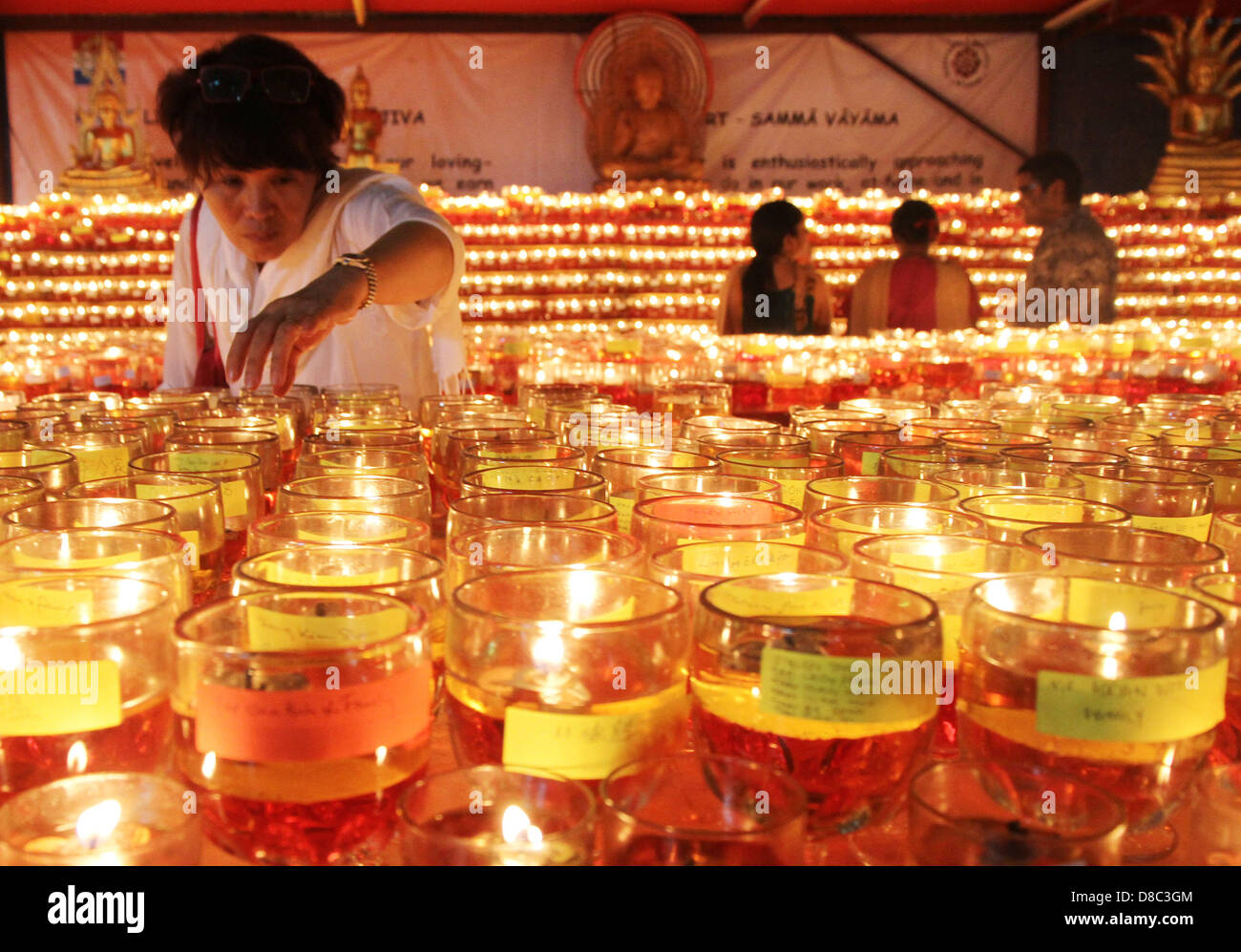 Vesak lights hi-res stock photography and images - Alamy