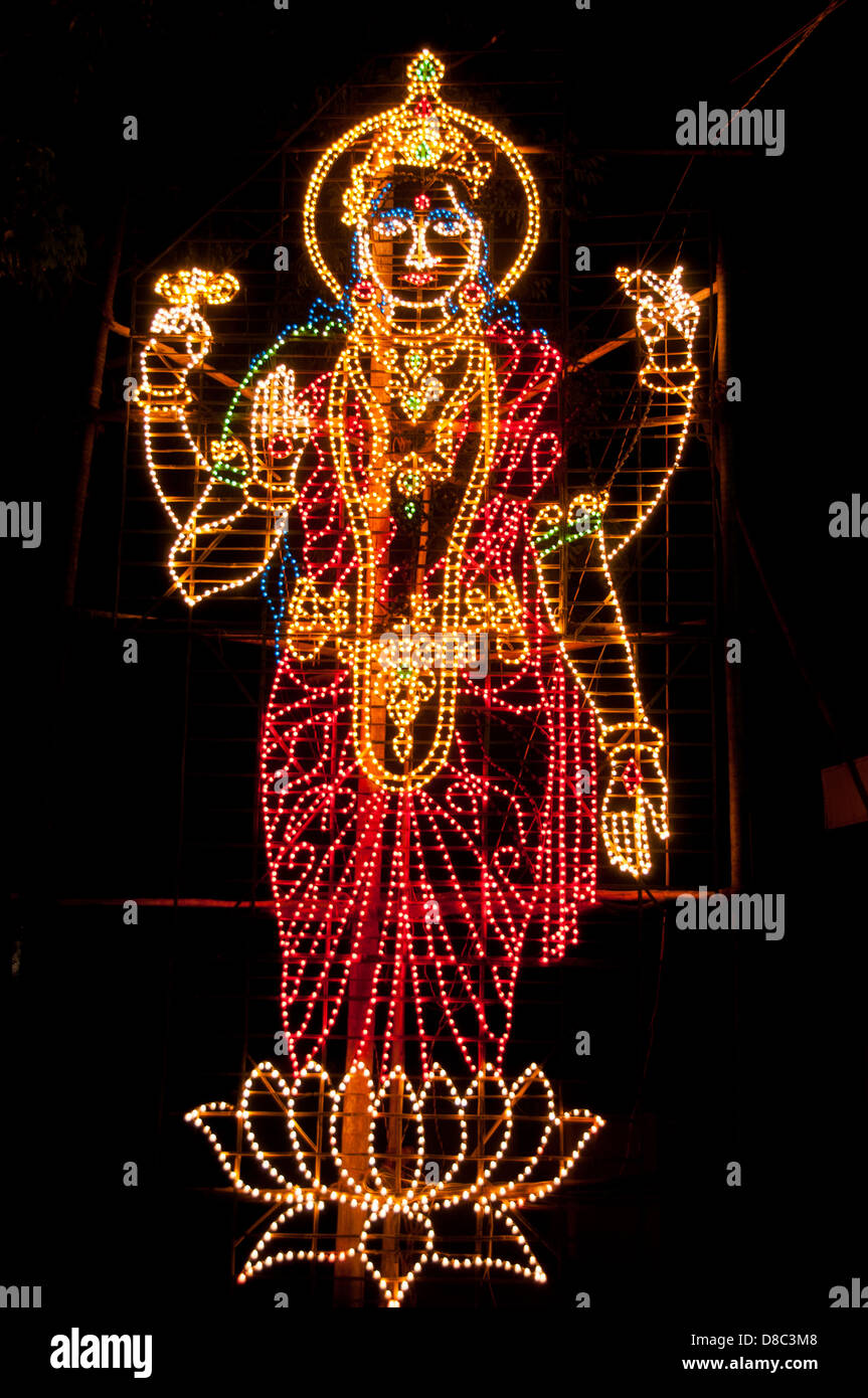 Hindu goddess statue hi-res stock photography and images - Alamy