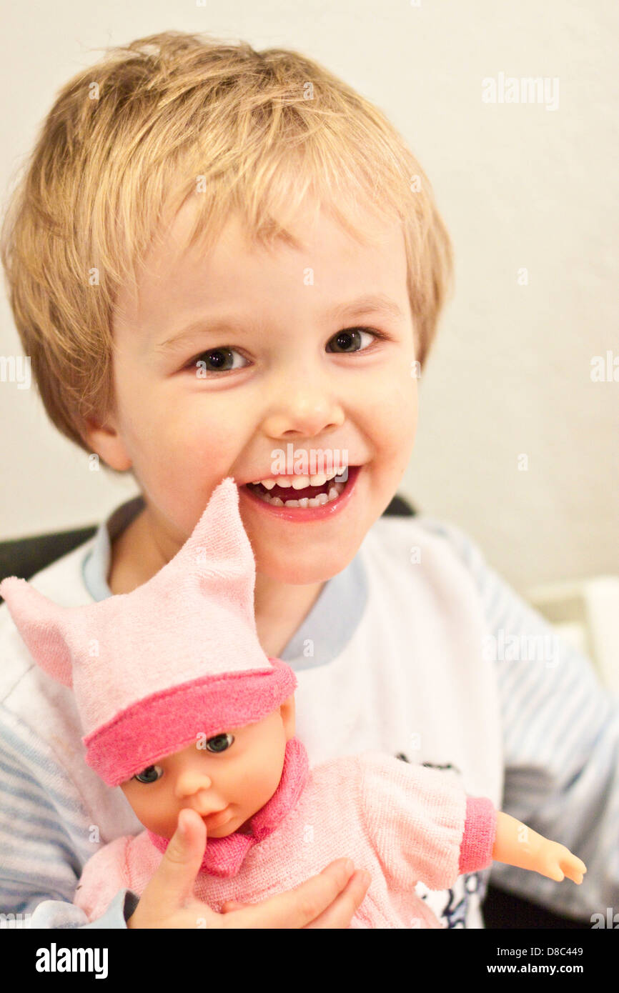 Happy doll hi-res stock photography and images - Alamy