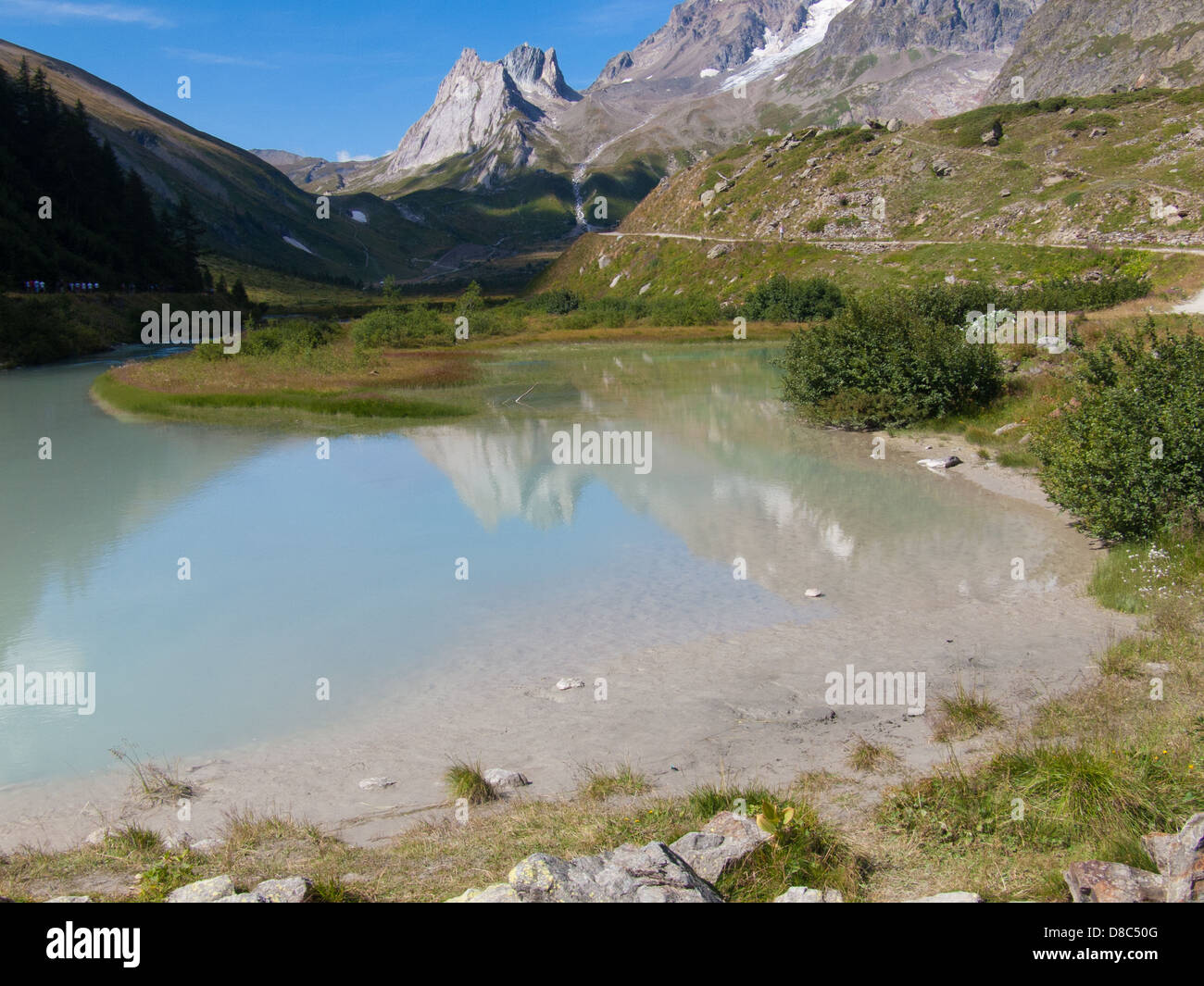 lake combale,val veny,italy Stock Photo - Alamy