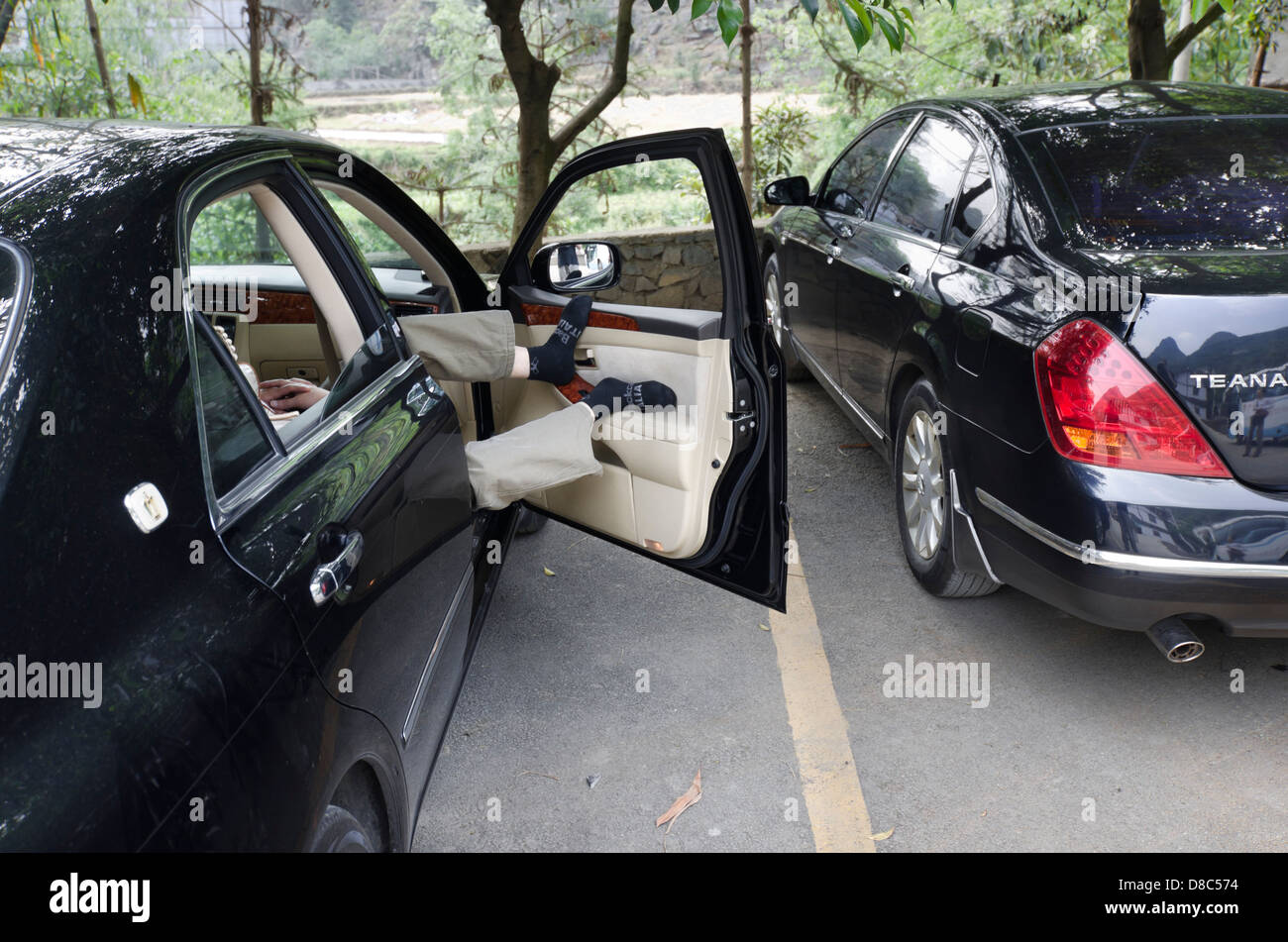 Chinese Man In Car High Resolution Stock Photography and Images - Alamy