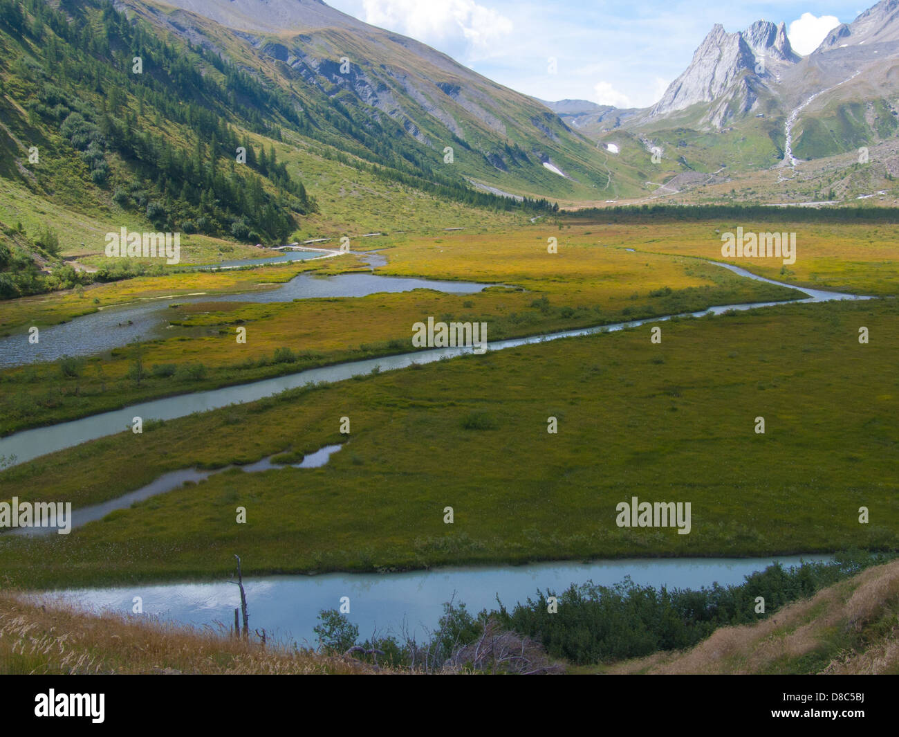 lake combale,val veny,italy Stock Photo - Alamy