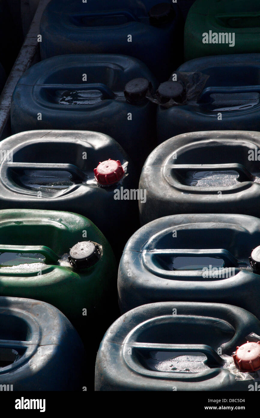Empty gasoline barrels hi-res stock photography and images - Alamy