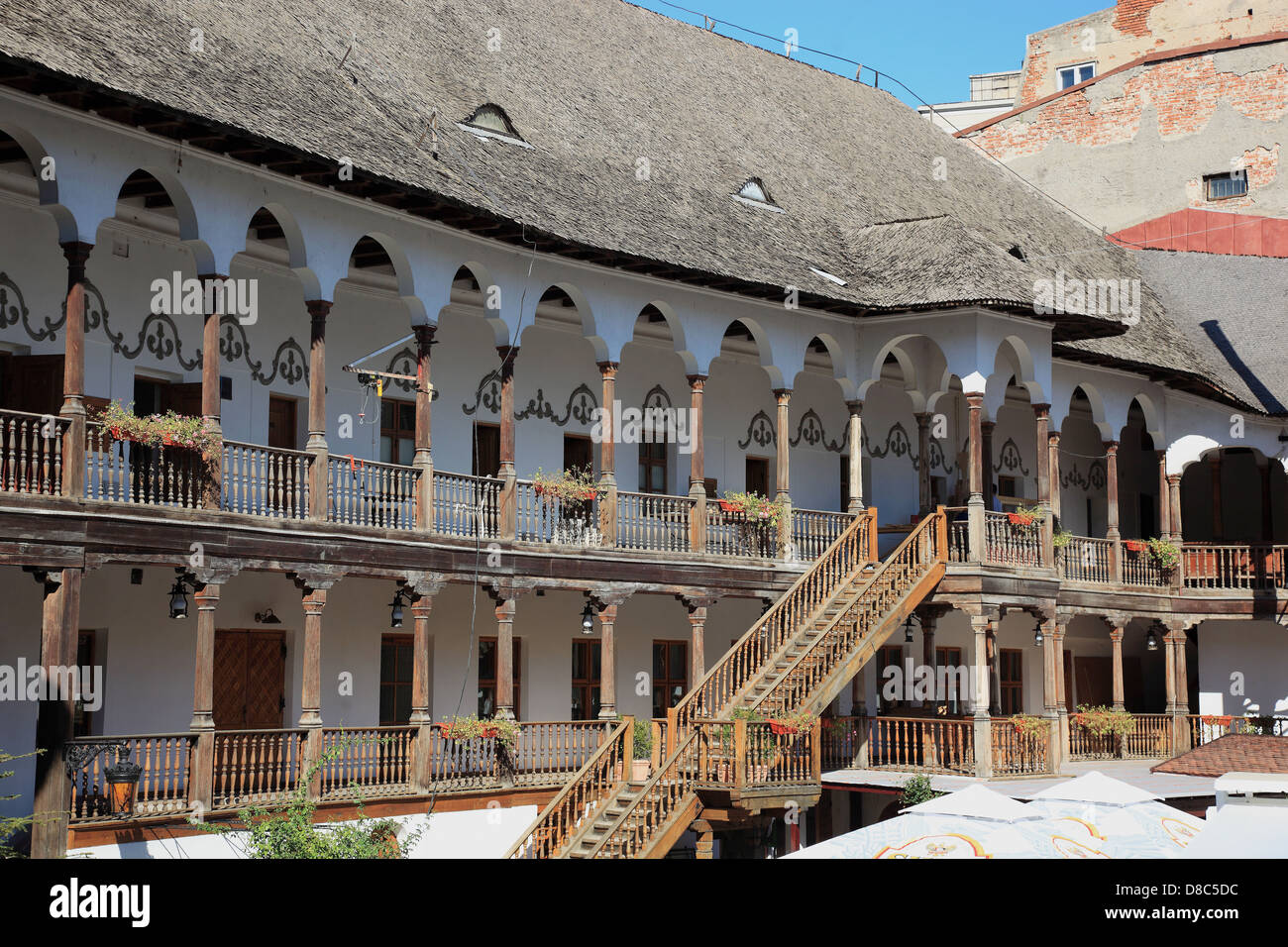 The Hanul lui Manuc is a well preserved medieval tavern. The hotel and ...