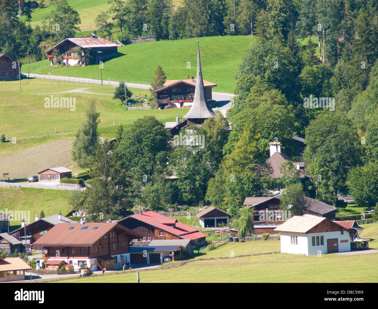 gsteig,canton de berne,swiss Stock Photo - Alamy