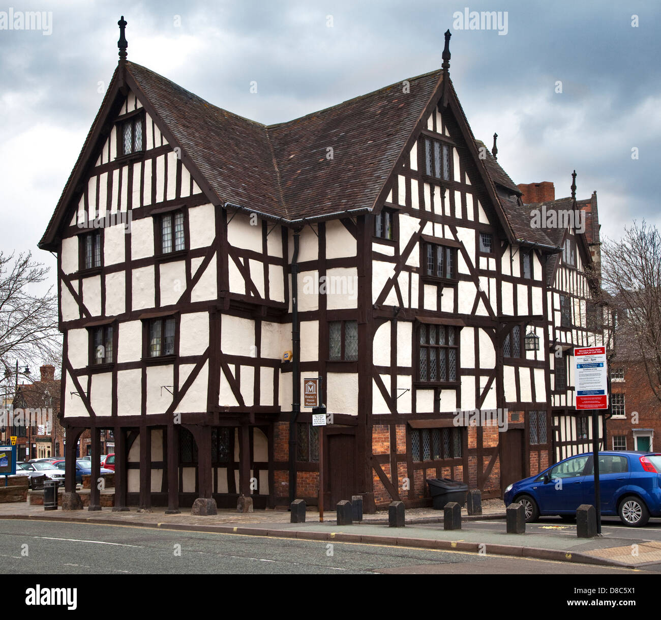 Rowley's House Museum, Shrewsbury, Shropshire, England Stock Photo - Alamy