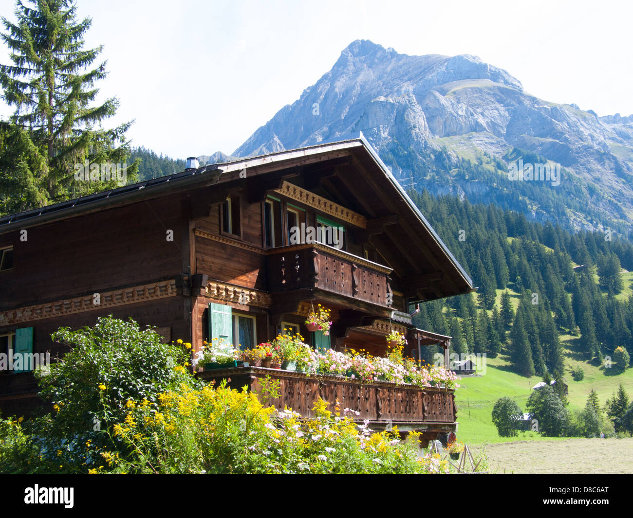 gsteig,canton de berne,swiss Stock Photo - Alamy