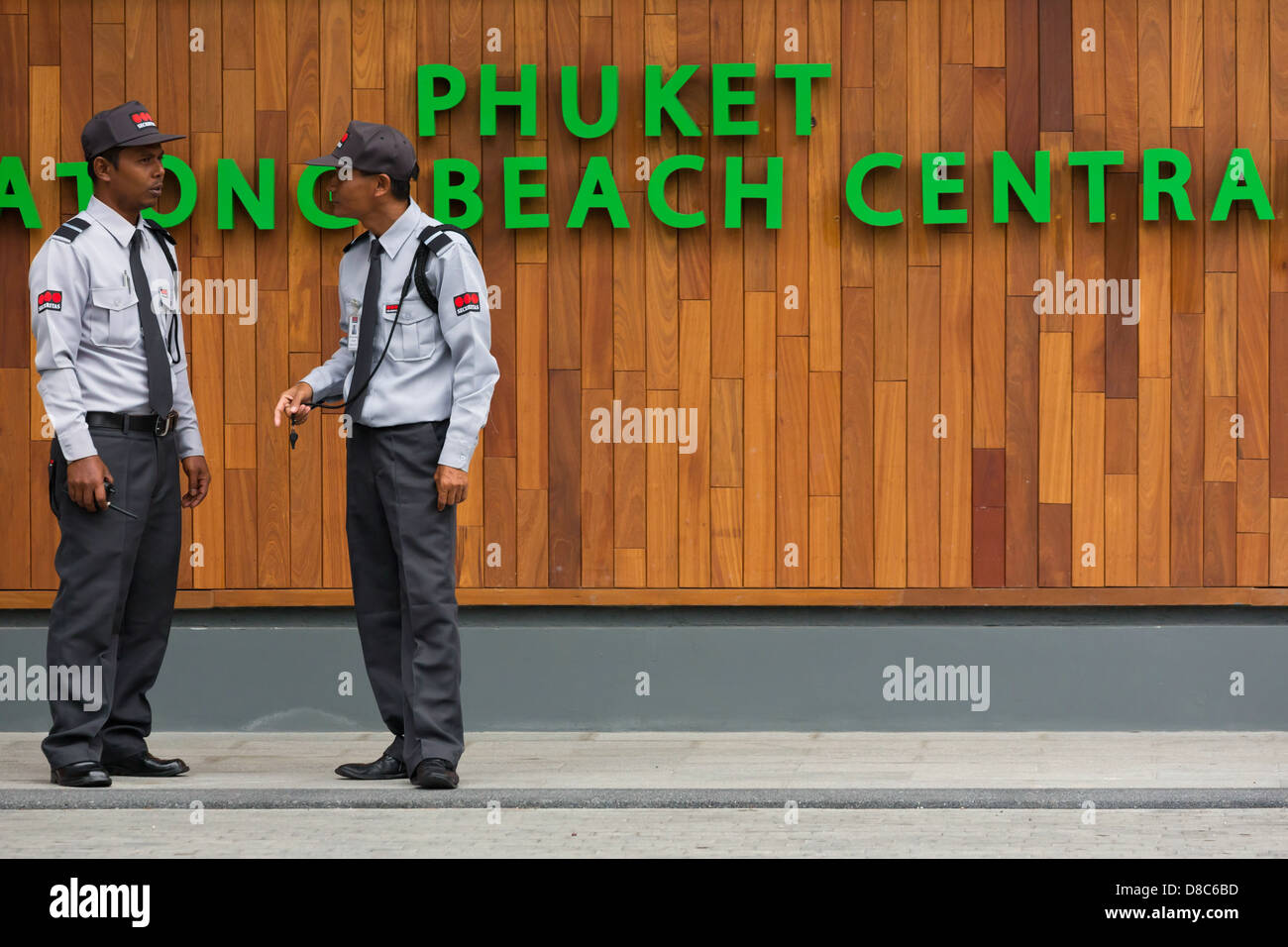 Security guards talking hi-res stock photography and images - Alamy
