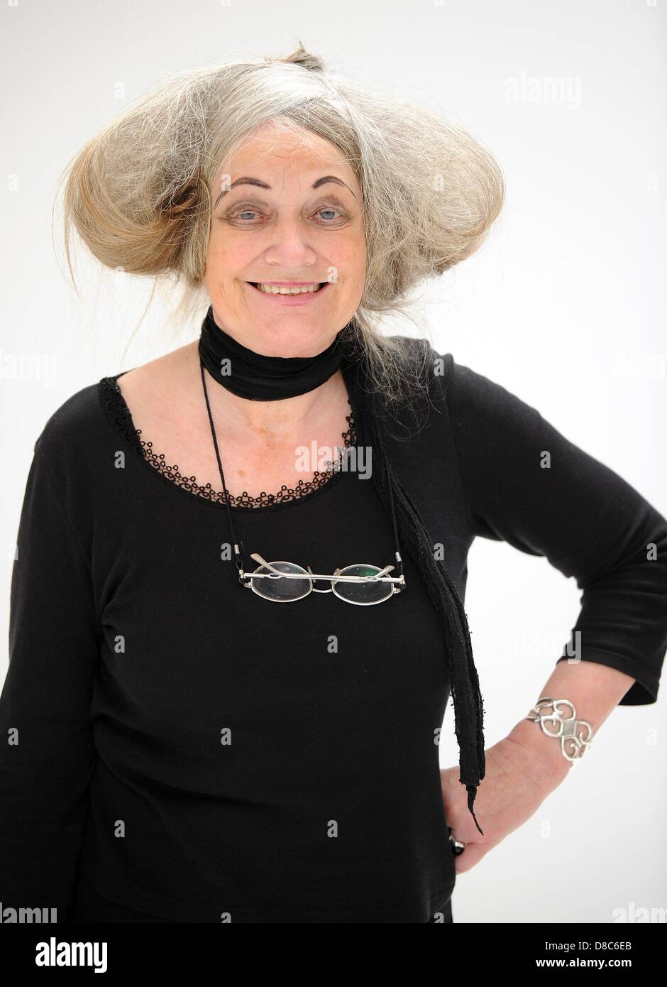 Museum director Marianne Pitzen poses in the exhibition 'Schwestern zur ...