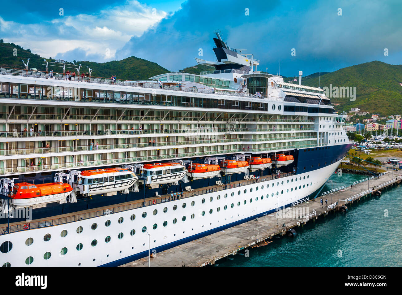 Tortola Road Town British Virgin Islands Caribbean Stock Photo - Alamy