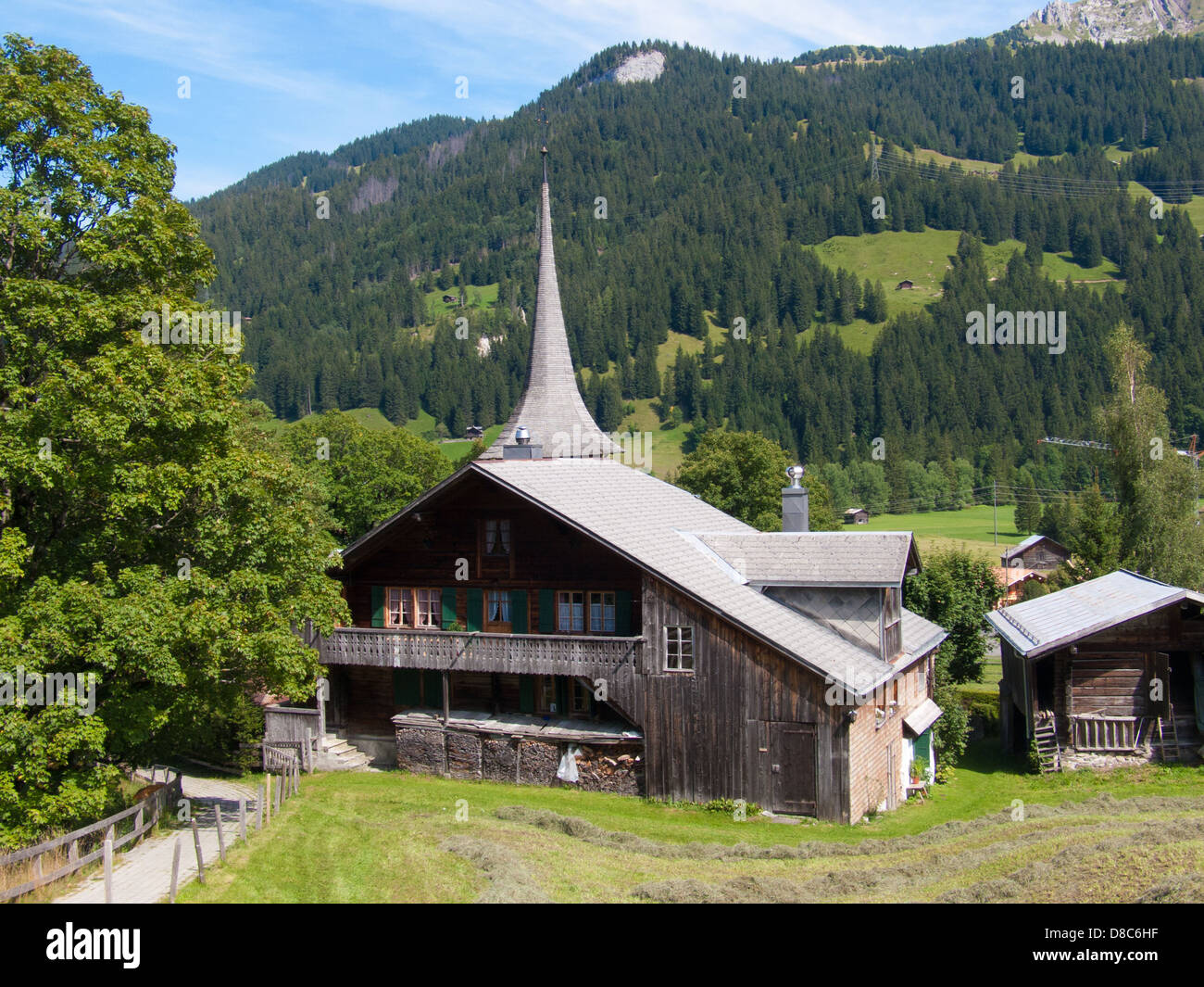 gsteig,canton de berne,swiss Stock Photo - Alamy
