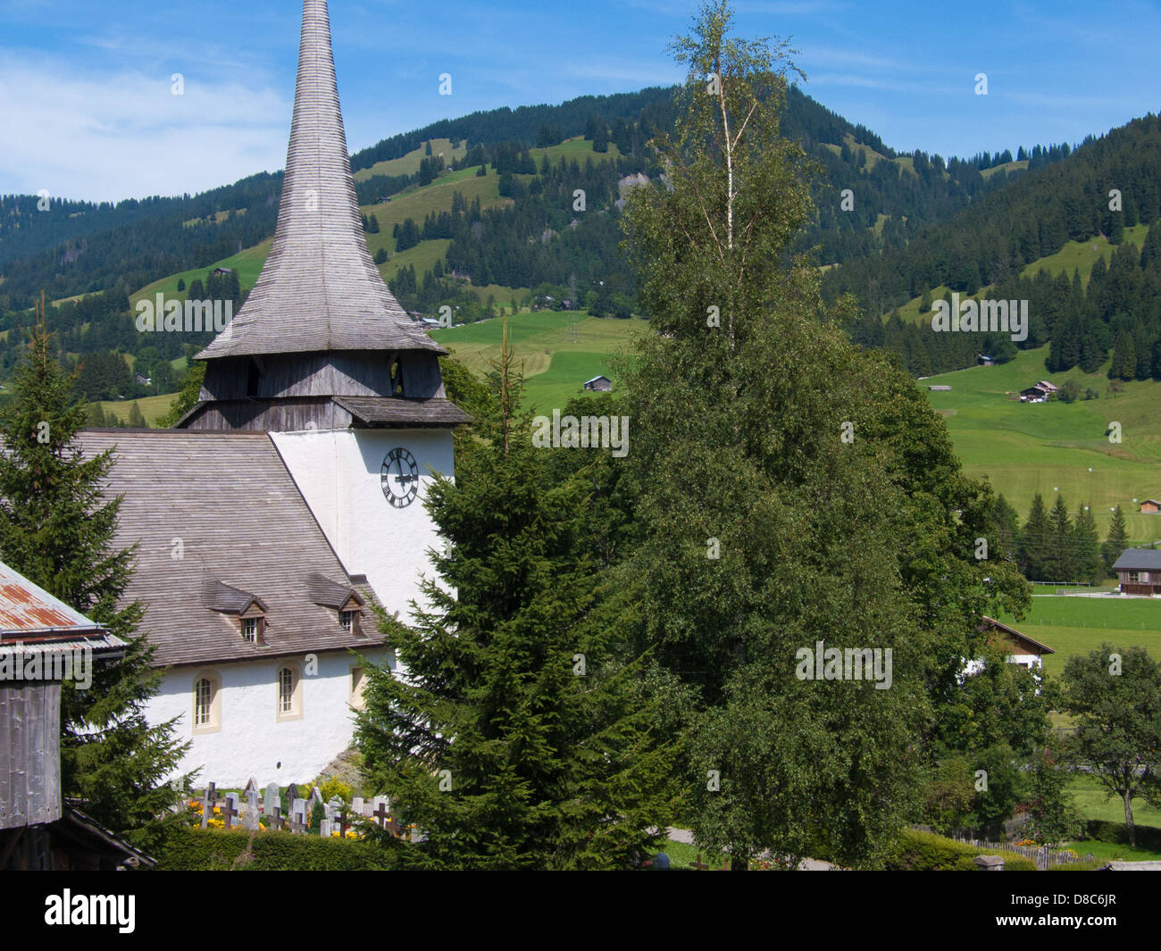 gsteig,canton de berne,swiss Stock Photo - Alamy