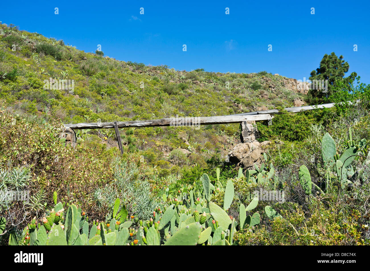 Wooden water channel hi-res stock photography and images - Alamy