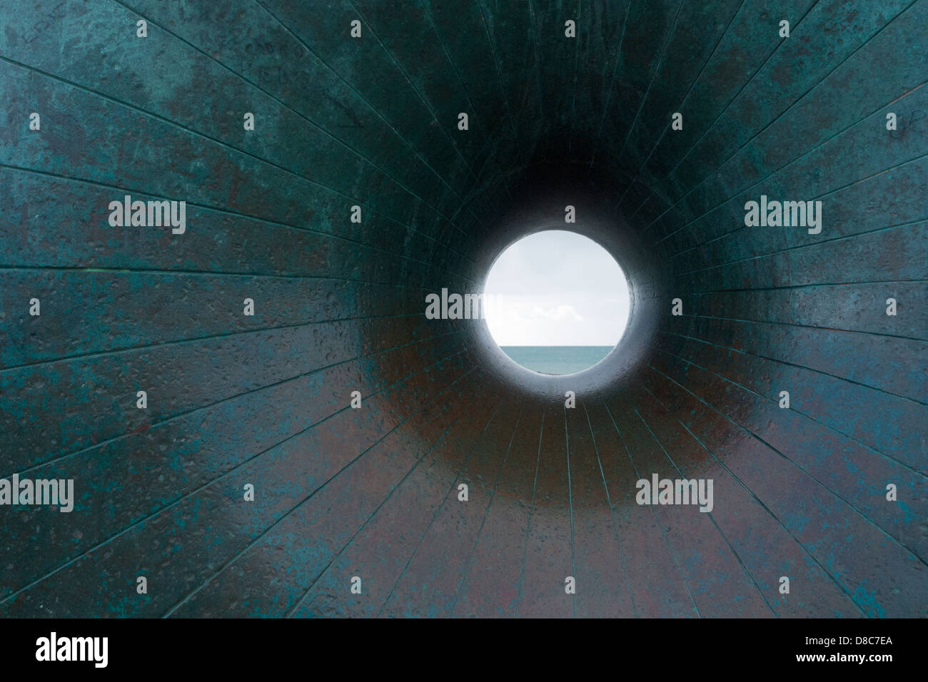 A view through the Brighton Donut Stock Photo - Alamy