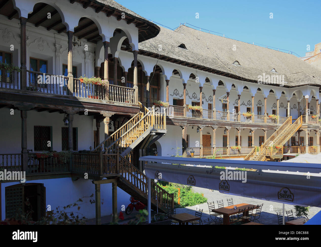 The Hanul lui Manuc is a well preserved medieval tavern. The hotel and ...