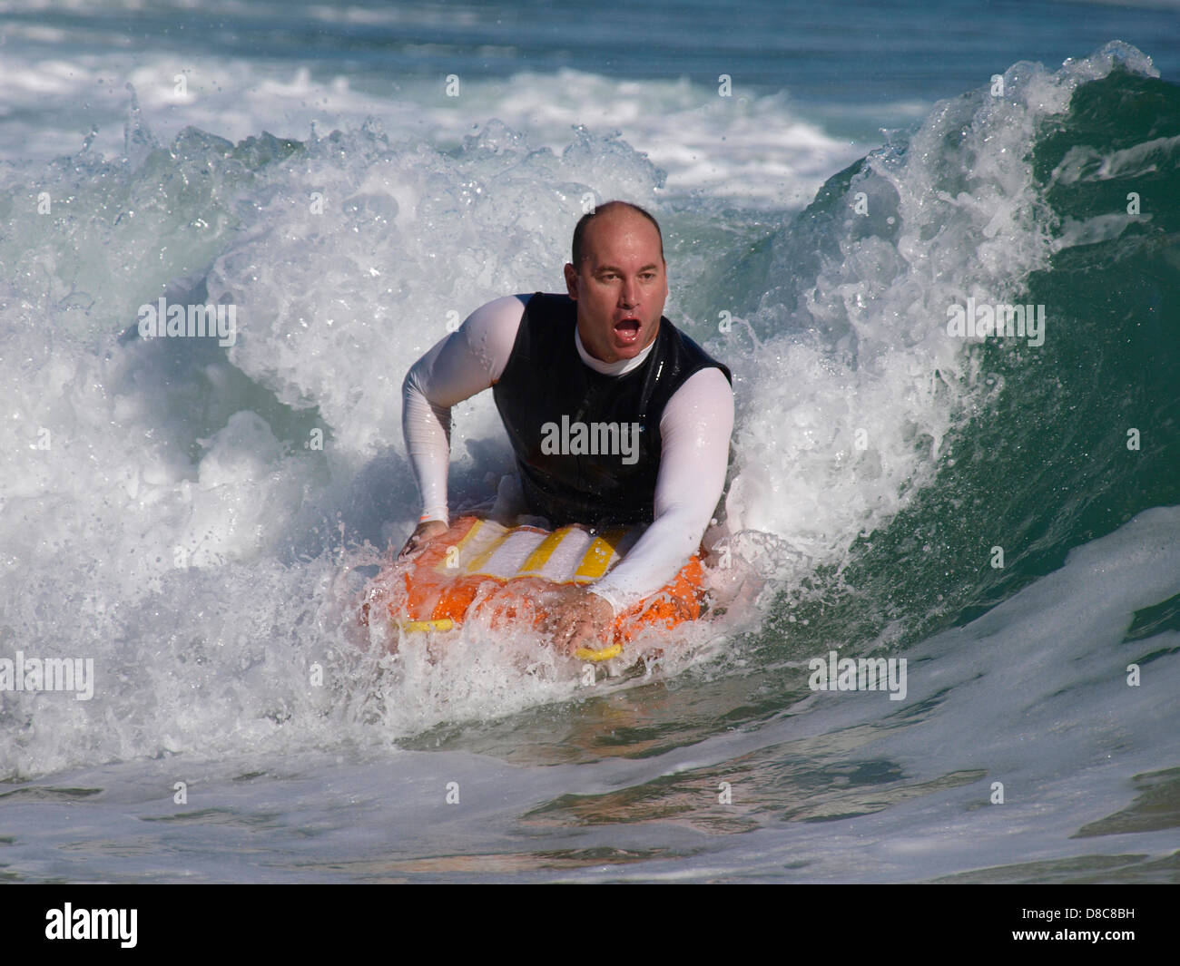 BODY SURFER SOUTH WEST ROCKS NEW SOUTH WALES AUSTRALIA Stock Photo - Alamy